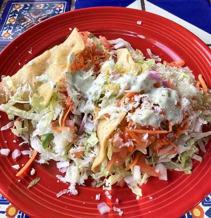 Crispy tortillas piled high with shredded cabbage and fresh toppings, this is what taco dreams look like.