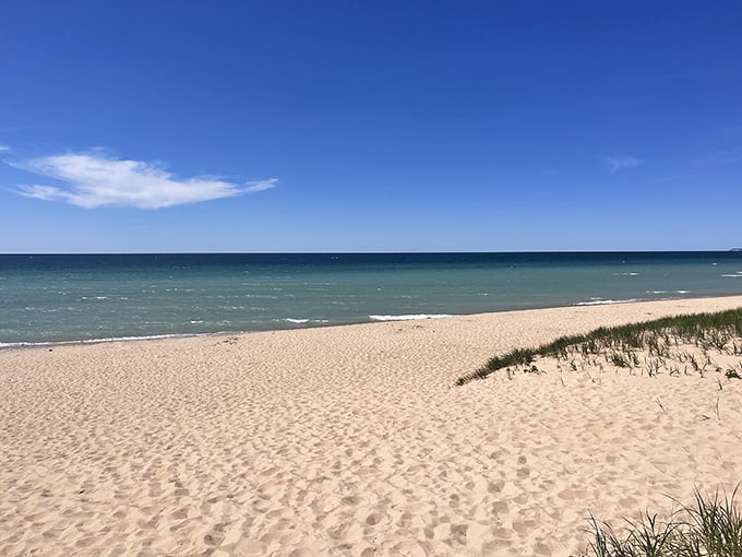 Clean sand, zero crowds, and water so clear it feels almost suspicious. This is the real deal.