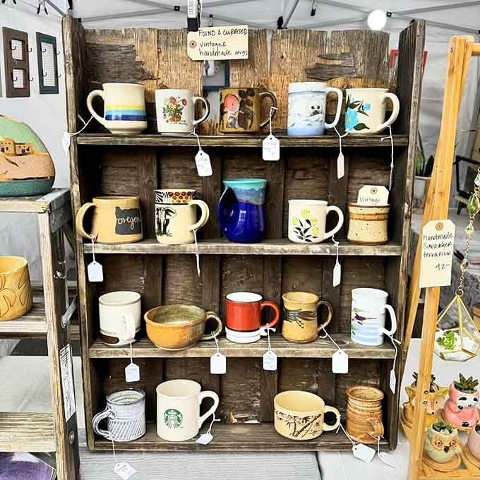 Found and curated vintage mugs, because your morning coffee deserves a vessel with actual character and history.