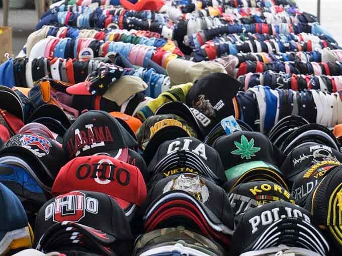 Hundreds of caps, zero excuses for a bad hair day. Ohio's got you covered, literally.