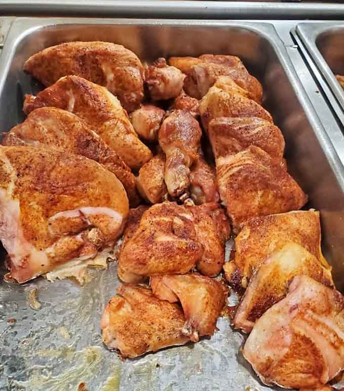 Beautifully seasoned and baked low and slow, this chicken proves Julia's Talley House respects every cooking method equally.