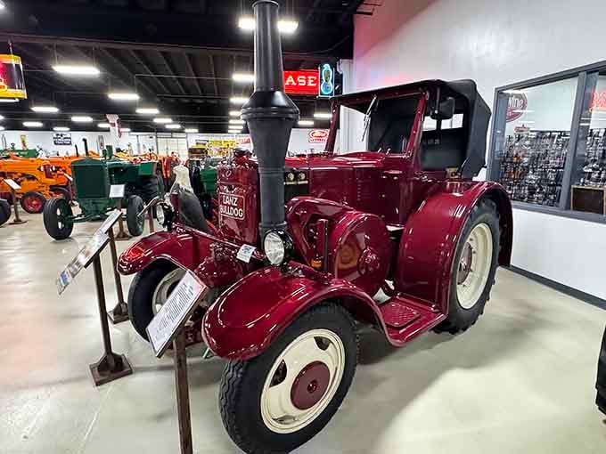 The Lanz Bulldog rolled in from Germany and brought serious old-world character with it.
