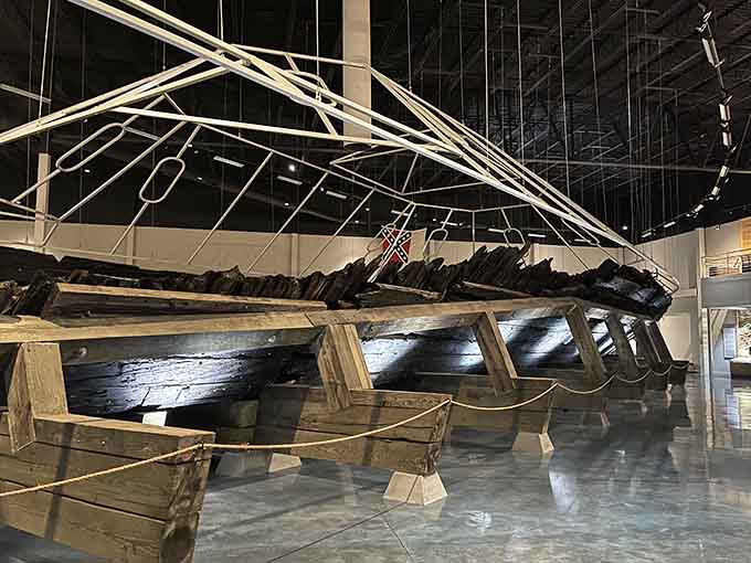 The CSS Neuse reminds you that Kinston's history runs deeper than you'd ever expect from a small eastern Carolina city.