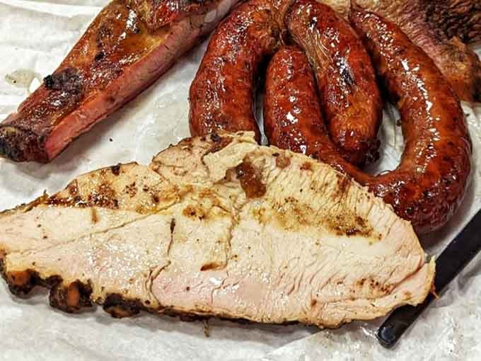 Smoked turkey and sausage so beautifully rendered, even the most devoted brisket loyalist will pause and reconsider everything.