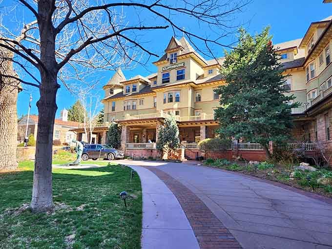 The Cliff House at Pikes Peak proves that some places age like fine wine, getting more beautiful with every passing decade.