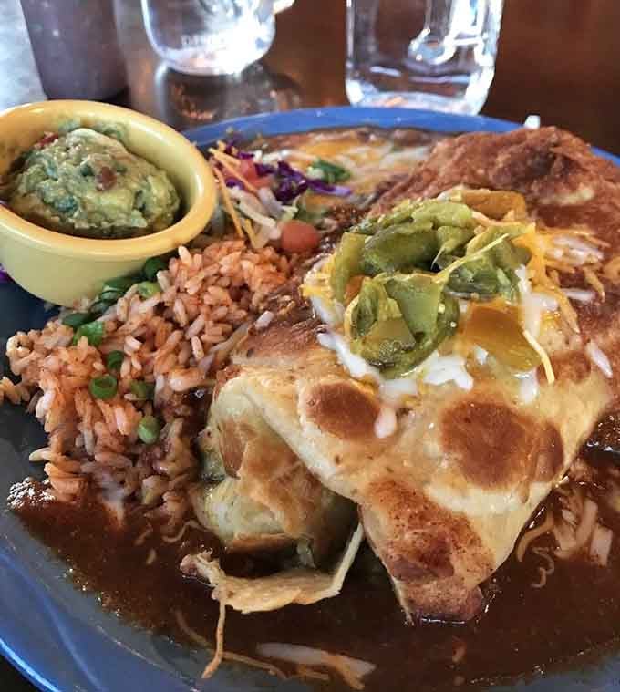 Behold the Ramirez: a burrito so generously portioned it requires strategic planning and possibly architectural support to consume.