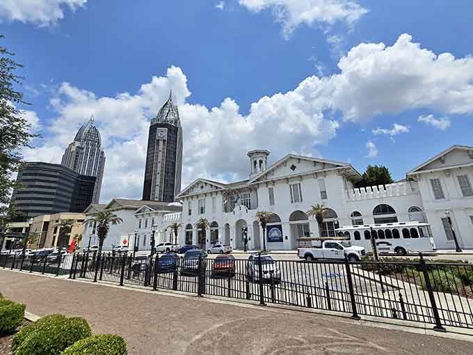 Old City Hall's classical architecture proves Mobile has been doing elegance since before it was cool to be cool.