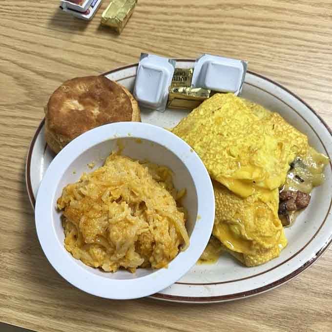 A golden, stuffed omelet that proves breakfast is the most serious meal of the day.