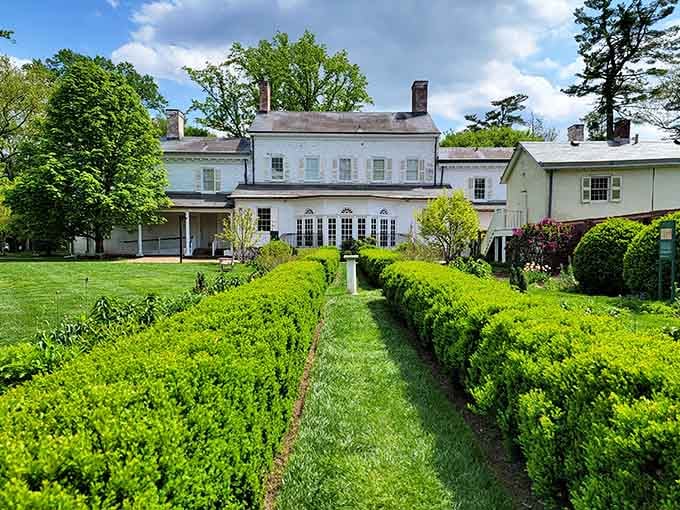 Morven's gardens bloom with the kind of elegance that makes you want to wear a fancy hat and sip tea.