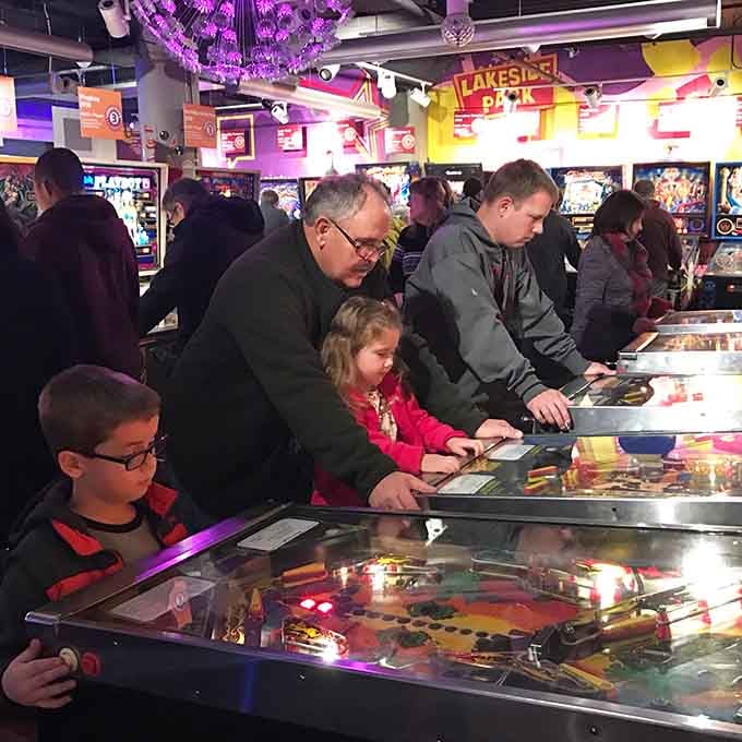 Three generations, one machine, zero arguments about whose turn it is next. Well, almost zero.