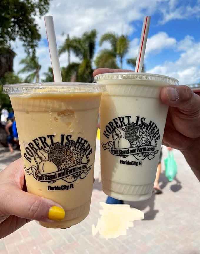 Two shakes are better than one, especially when they're packed with coconut, passion fruit, and pure liquid sunshine.