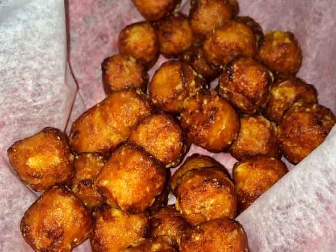 Golden, crispy sweet potato tots that prove sometimes the side dish deserves to be the main event.