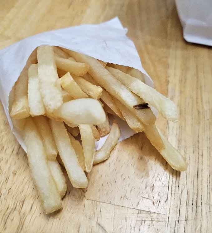 Golden, crispy, and tucked into a paper sleeve like a little gift you absolutely deserve right now.