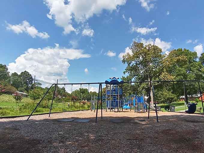Boling Lane Park reminds you that the best playground is still the one where kids actually go outside.