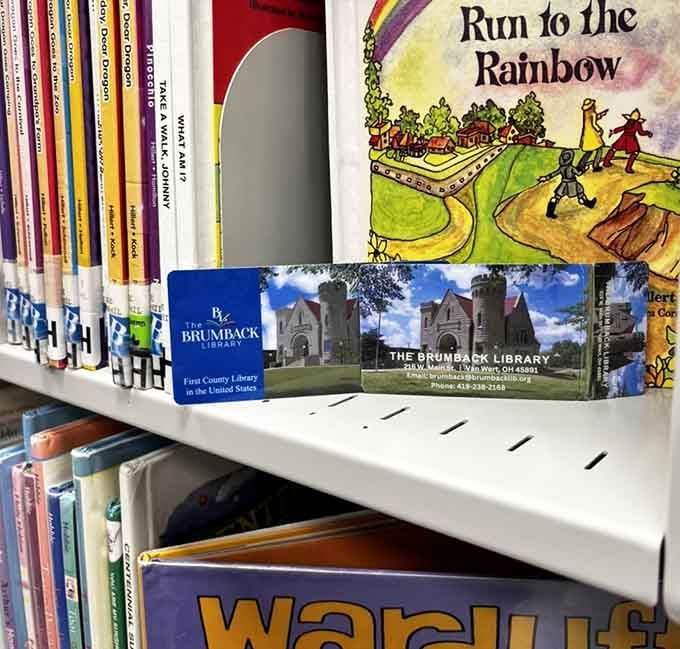 Finding children's books in a castle somehow makes "Run to the Rainbow" feel like an epic quest.