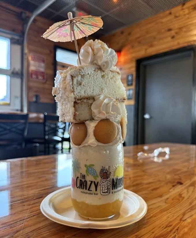 That pi&ntilde;a colada shake is basically a beach vacation and a dessert rolled into one glorious mason jar.
