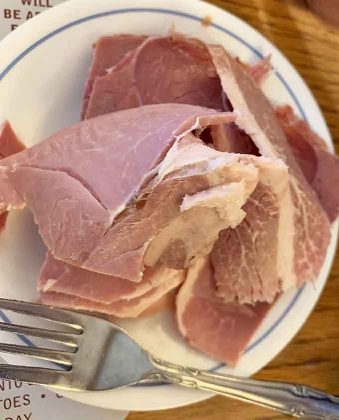 Country ham so tender and generous, it makes you want to write it a thank-you note.