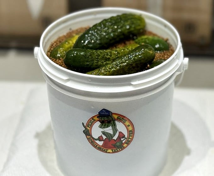 A full gallon of half-sours, because once you taste these, a small container simply isn't going to cut it.