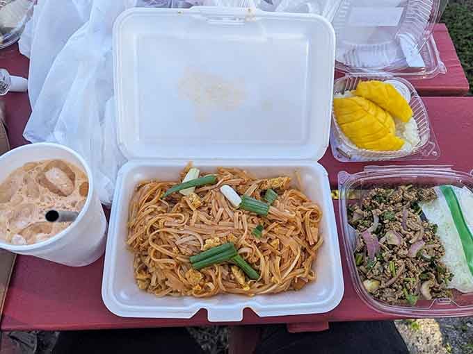 Pad Thai this honest and fragrant belongs in a cooking documentary, not a styrofoam takeout box.