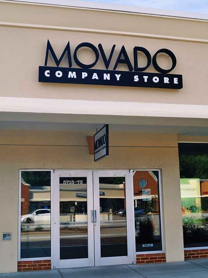 Movado watches at a discount: because knowing what time it is should look expensive, not cost expensive.