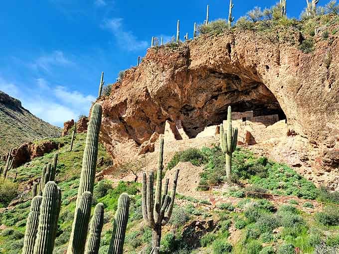 Ancient cliff dwellings tucked into rock faces remind us that prime real estate has always been about location.