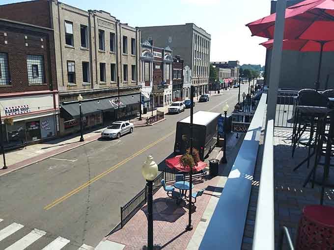 Simple storefronts along quiet streets serve up the crispy, golden perfection that made this town famous statewide.