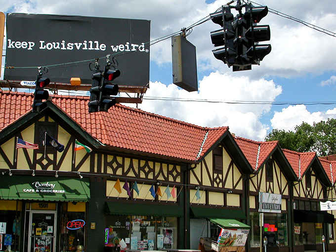 Quirky billboards and charming storefronts catch your eye as you explore the vibrant, wonderfully unique streets of welcoming Louisville.