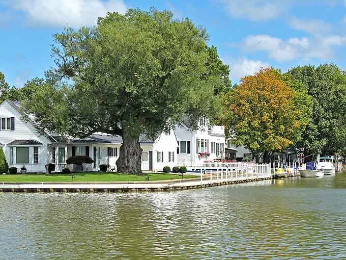 Waterfront homes with private docks prove that lakeside living doesn't require an ocean or a second mortgage.