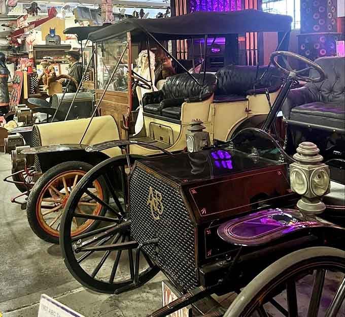 These antique beauties haven't moved in decades, yet somehow they still manage to steal the whole show.