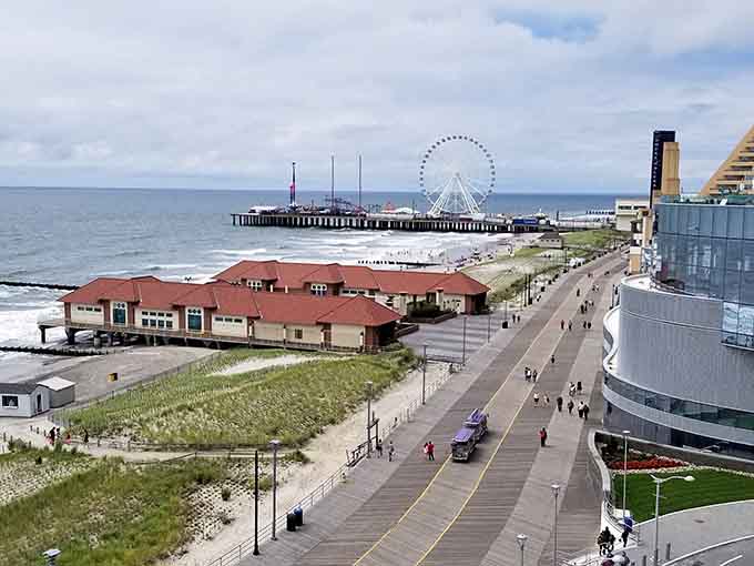 Steel Pier jutting over the Atlantic, a timeless postcard that New Jersey gets to call its own backyard.