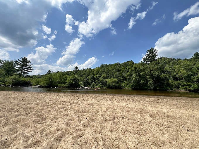 Real sand, real beach, real Wisconsin, and nobody trying to sell you overpriced sunscreen.