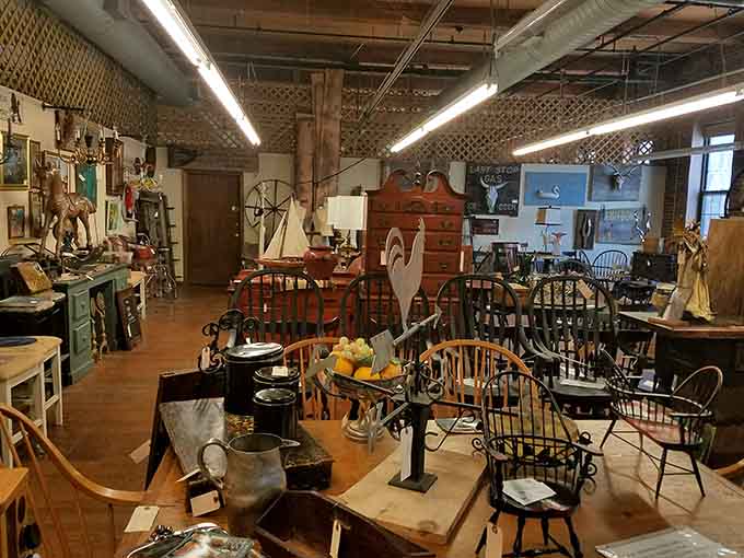 Windsor chairs, a painted rooster highboy, and candlesticks galore. Your dining room called, and it wants an upgrade.