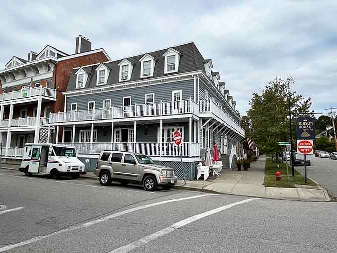 The Hudson House River Inn stands like a gracious host who's been welcoming weary travelers for a very long time.