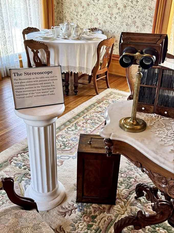The Victorians had their own version of virtual reality, and this brass stereoscope was their version of a screen.
