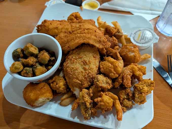 The Driftwood Platter is what happens when the kitchen decides more is definitely more, bless them.