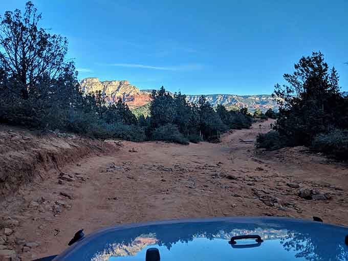 The dirt road less traveled leads straight into canyon country. Your GPS has no idea what it's missing.