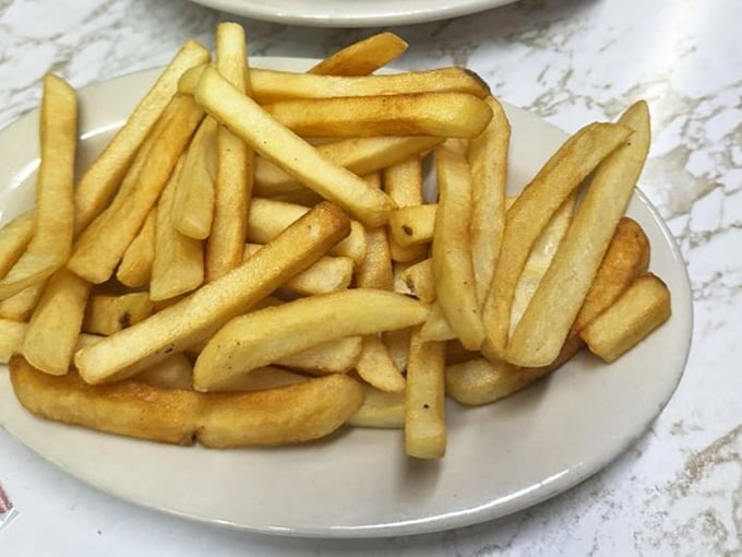 Golden, crispy, and unapologetically simple, these fries are the kind of side dish that quietly steals the whole show.