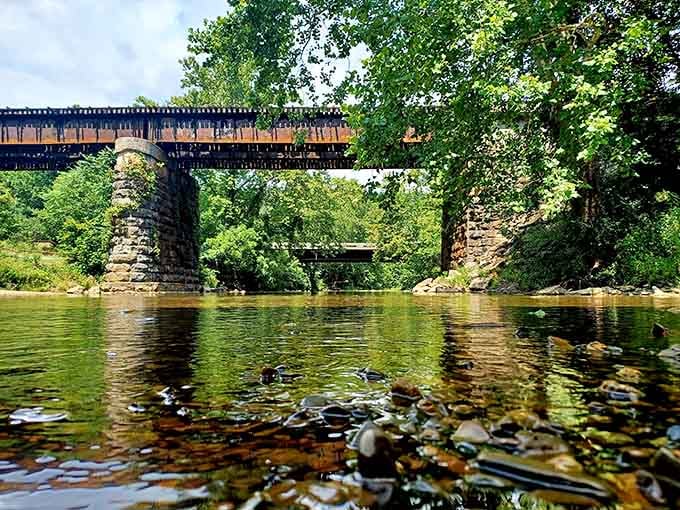 Two bridges, one river, zero reasons to stay home this weekend. Virginia's layered history runs deep, literally right down to the waterline.