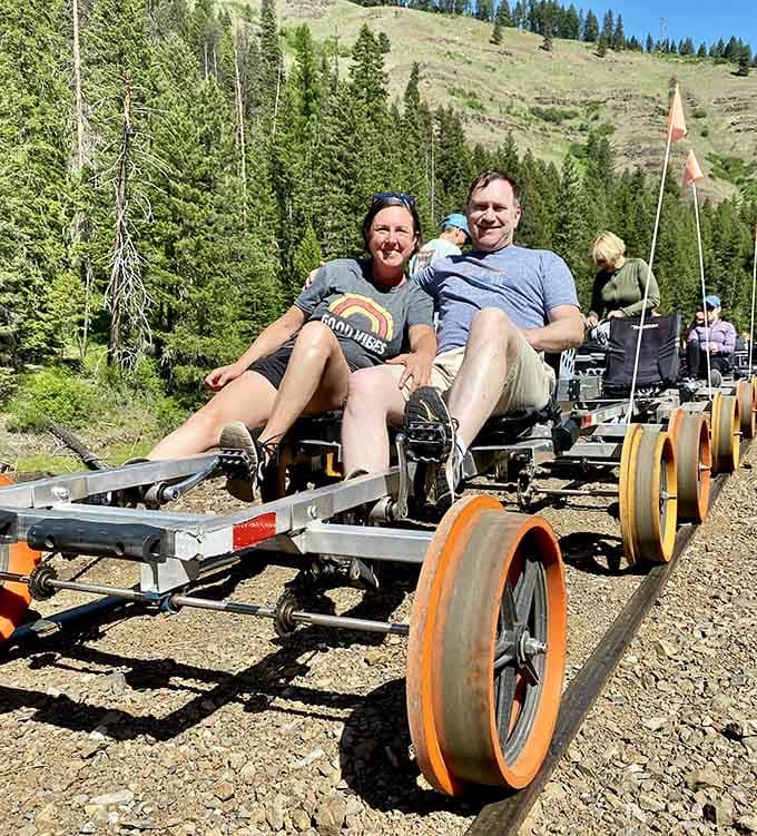 Nothing says friendship quite like synchronized pedaling through some of Oregon's most breathtaking countryside together.