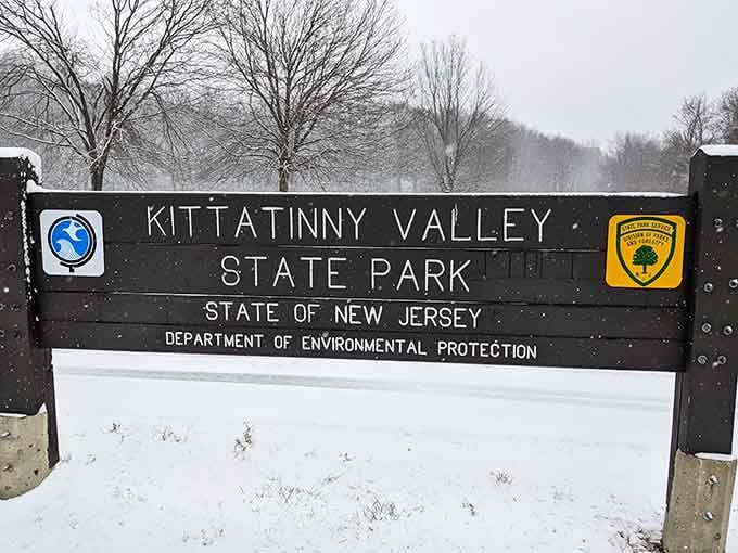 The sign says it all, Kittatinny Valley State Park is real, it's here, and it's been waiting for you.