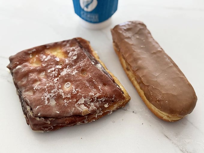 When your apple square looks this good next to a maple bar, you know you've found donut nirvana.
