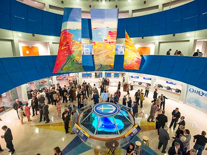 Inside the Gulf Quest National Maritime Museum, the Gulf Coast's story unfolds in vivid color, right before your eyes.