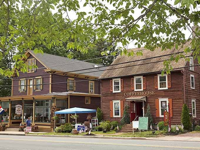 Historic storefronts and a coffeehouse that looks like it belongs in a painting, Mullica Hill's Main Street is genuinely hard to leave.