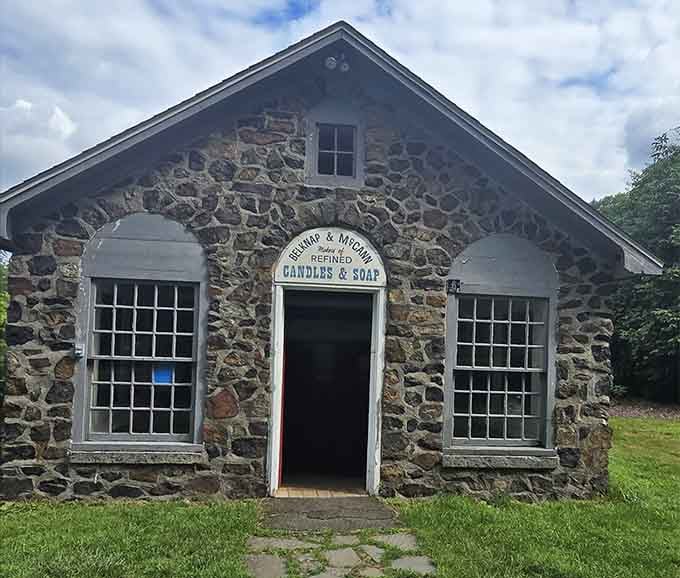 Belknap and McCann made candles and soap here, back when those weren't just artisan boutique items.
