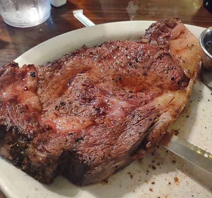 That prime rib is thick, juicy, and unapologetically magnificent. Your cardiologist doesn't need to know everything.