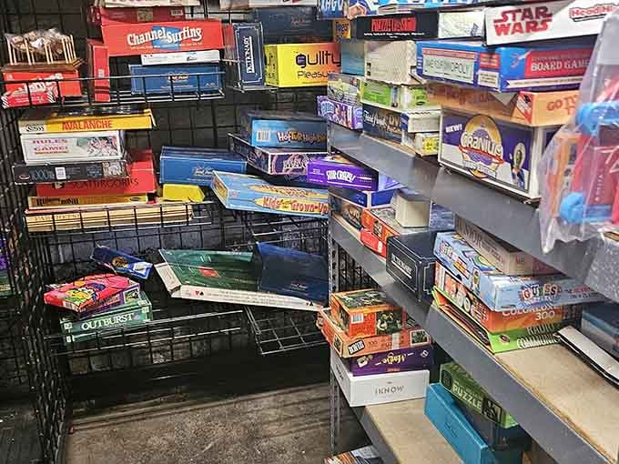 Board game night just got serious with classics like Star Wars and Channel Surfing stacked high.