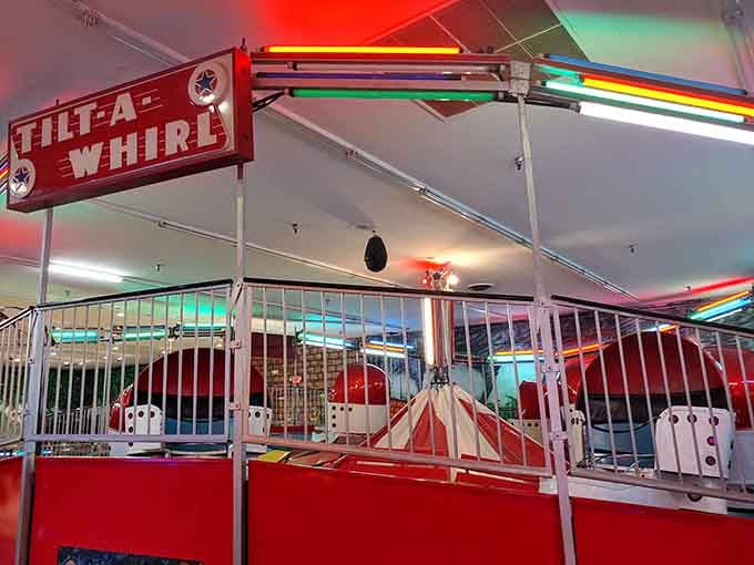 The Tilt-A-Whirl sign alone triggers a Pavlovian response in anyone who grew up loving county fairs.