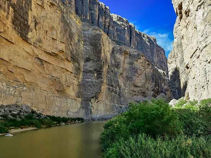 Ancient limestone walls that make you feel like a very small, very lucky human being.