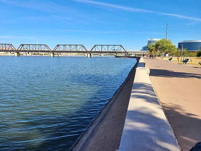 The old railroad bridge has seen a lot of Arizona history, and it's not done watching just yet.