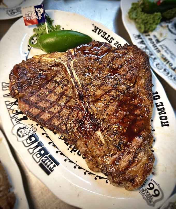 A T-bone this beautiful deserves its own zip code, maybe even its own theme song.